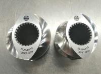 China Macross 46 Extruder Machine Screw Elements For Plastic Industry for sale