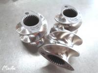 China 41CrAlMo7 38CrMoAla Screw Elements CNC Maching Corrosion Resistant for sale