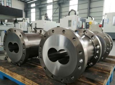 China Precisão fazendo à máquina do CNC em volta do tipo fechado e aberto gêmeo do tambor da extrusora de parafuso à venda