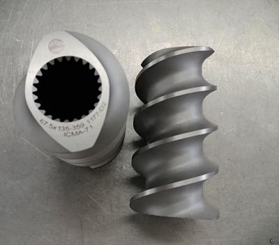 中国 ドイツの一流のブランドの高性能ねじ要素対ねじ押出機の部品 販売のため