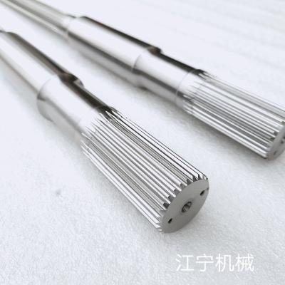 China Screw Cold Rolling Shaft For Twin Screw Extruder Involute Inner Spline Type for sale