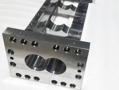 China CNC da precisão que faz à máquina o cilindro gêmeo do tambor dos componentes da máquina da extrusora de parafuso à venda