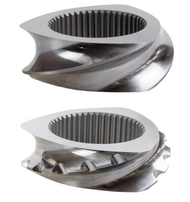 China 15.6-400 mm Diameter Twin Screw Extruder Parts Design and Video Technical Support for sale