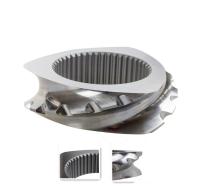 China Standard Involute Spline Extruder Machine Screw Elements Kneading Block for sale