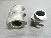 China W6Mo5Cr4V2(6542) Double Screw Extrusion Granulation Machine Components Screw Elements for sale