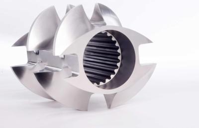China Model 400 Corrosion Resistance Extruders Screw Elements for Petrochemical Factory for sale