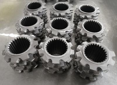 중국 스크류 요소를 섞는 마모 방지 압출기 기계 성분 TME 터빈 / 이 판매용