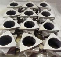 China Standard Involute Spline Extruder Machine Screw Elements Kneading Block for sale