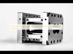 58 Double Screw Open Barrel , Twin Extruder Machine Parts High Hardness