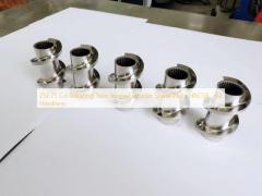 ZSE75 Co Rotating Twin Screw Extruder Spare Parts HRC58 - 62 Hardness