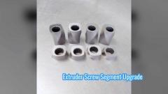 ZSE50 Screw Segment Kneading Block Extruder Parts