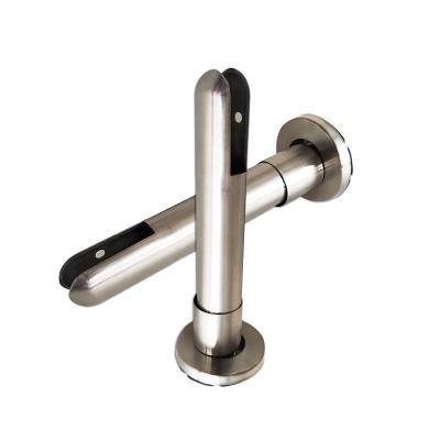 China Sturdy Toilet Compartment Accessories Precision Casting Restroom Stall Door Locks Corrosion Resistant for sale