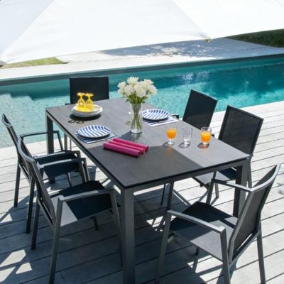 China Weather Resistant Outdoor Furniture Waterproof Outdoor Chair Set For Patio Balcony Restaurant for sale
