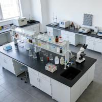 China Customizable Laboratory Table Top School Lab Bench Top Scratch Resistant E1 Formaldehyde for sale