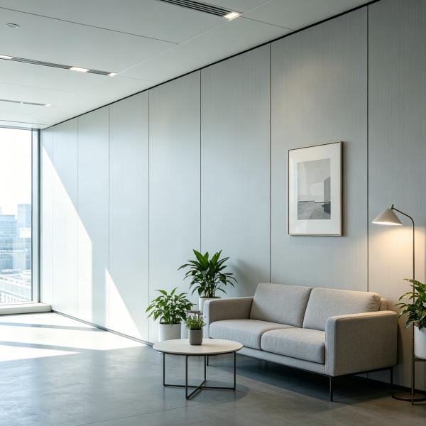 Quality Eco Friendly Wall Cladding Panels Gray Compact Laminate Wall Panels For Office for sale