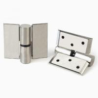 China 304 Stainless Steel Toilet Partition Hinge Universal Square Flat Open 15-20kg Load Capacity for sale