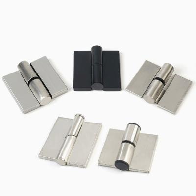 China Rust Proof Toilet Partition Hinge Universal Open Flat Hinges Square for sale