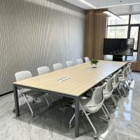 Quality Wood Grain Commercial Table Tops Moisture Resistant High Pressure Laminate Top for sale