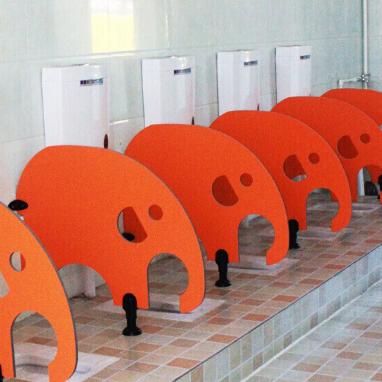 China Waterproof HPL Bathroom Partition Eco Friendly Toilet Partition Panels Durable for sale