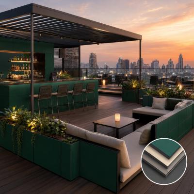 China Weatherproof Phenolic Outdoor Table & Chair, Durable & Low Maintenance for sale