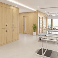 China Waterproof Phenolic Wall Panel for Medical Transfusion Room Wall Cladding for sale
