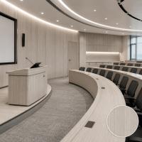 China Compact HPL Wall Cladding High Pressure Laminate Interior Wall Panel for Public Space for sale