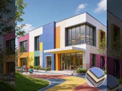Outdoor Wall Display Panel for Kindergarten