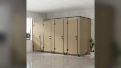 Finished Commercial Toilet Partition Display - HPL, Aluminum Honeycomb, PVC & Stainless Steel Restro