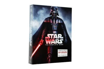 China Free DHL Shipping@HOT Classic Blu-Ray DVD Movie Wholesale Star Wars The Complete saga for sale