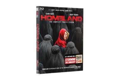 China Free DHL Shipping@Classic and New Release Blu-Ray DVD Movie Wholesale Homeland Season 4 for sale