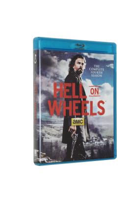 China Free DHL Shipping@New Release Hot Classic Blu Ray DVD Movie Hell On Wheels Season 4 Boxset for sale