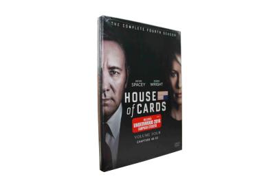 China Free DHL Shipping@New Release HOT TV Series House of Cards Season 4 Boxset Wholesale for sale