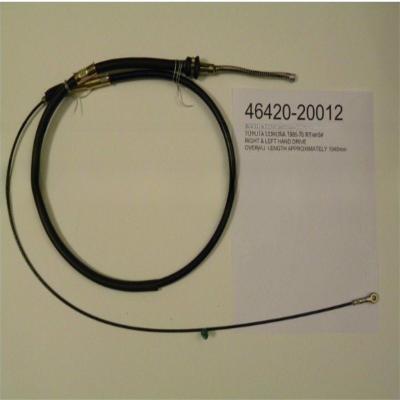 Cina Richiesta personalizzata e cavo di freno posteriore personalizzabile per Toyota OE NO 46420-20012 in vendita