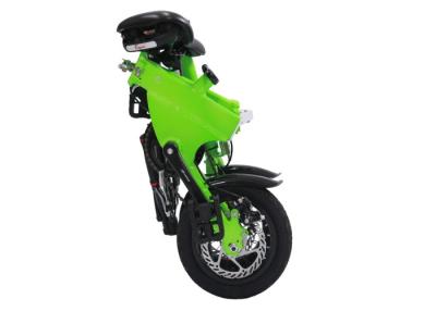 China Safe / Durable Aluminium Alloy Mini Folding Bike 12 Inch With Disc Brake for sale
