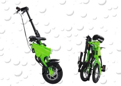 China Luggage Pack Pedal Assist Bike 4 Color Optional Portable Green Folding Bike for sale