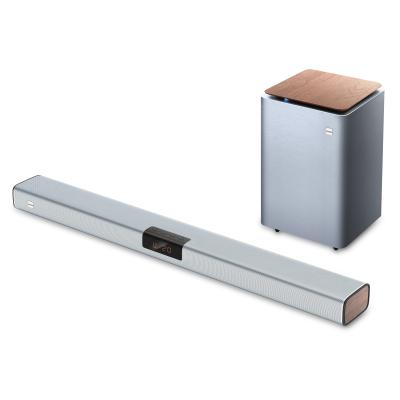 China Bluetooth 5.0 TV Soundbar Speaker System Support USB / AUX for sale