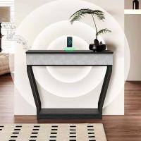 China Door Gate Speaker Bedside Table Built In Wireless Charger Bluetooth for sale