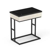 China Multi Functional LED Light Smart Wireless Charging Night Stand Bluetooth Speaker For Livingroom for sale