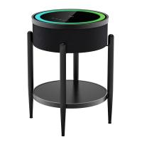 China 42cm RGB Light Smart Side Table Wireless Charging With Bluetooth Speakers Touch Screen for sale