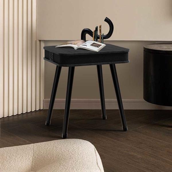 Quality Multifunctional Coffee Side Table Built In Audio Speaker Fast Charging Desk for sale