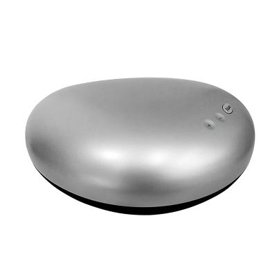 China Pebble Design Wooden Bluetooth Speaker 25W Stereo Sound Touch Sensor For Bedroom for sale