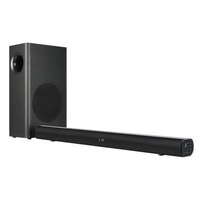 China 2.1CH Home Theater Bluetooth Soundbar With Subwoofer USB / AUX TV Speaker System for sale