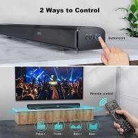 Quality All In One Wireless TV Soundbar Bluetooth 5.0 With Speaker LED Display Hanging for sale