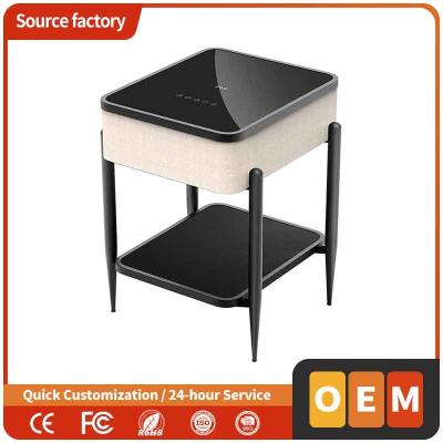 China Smart Qi-Charging Desk with Built-in Bluetooth Speakers for sale