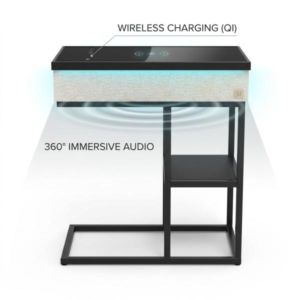 Quality Wireless Charging Side Table A2 65W Multi Functional Bedside Table Modern Bedroom for sale