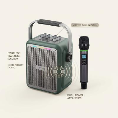 China Wireless Portable Bluetooth Speaker AK3 30W Microphone Waterproof Outdoor Party Long Battery for sale