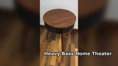 AT600Wholesale Portable Smart Table Speaker with Bluetooth built in Wireless charging Touch control