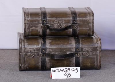 China Inteiramente prático nenhumas malas de viagem de madeira da madeira compensada S36 da dobradiça à venda