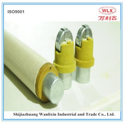 China Al/Zr Killed Molten Steel Immersion Sampler for Steel Mills for sale