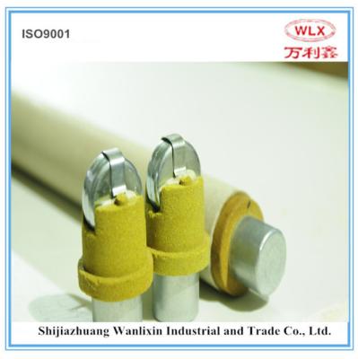 China Deoxidant aluminum molten steel immersion sampler for sale